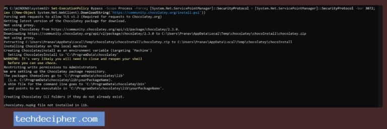 How to use Chocolatey on Windows?